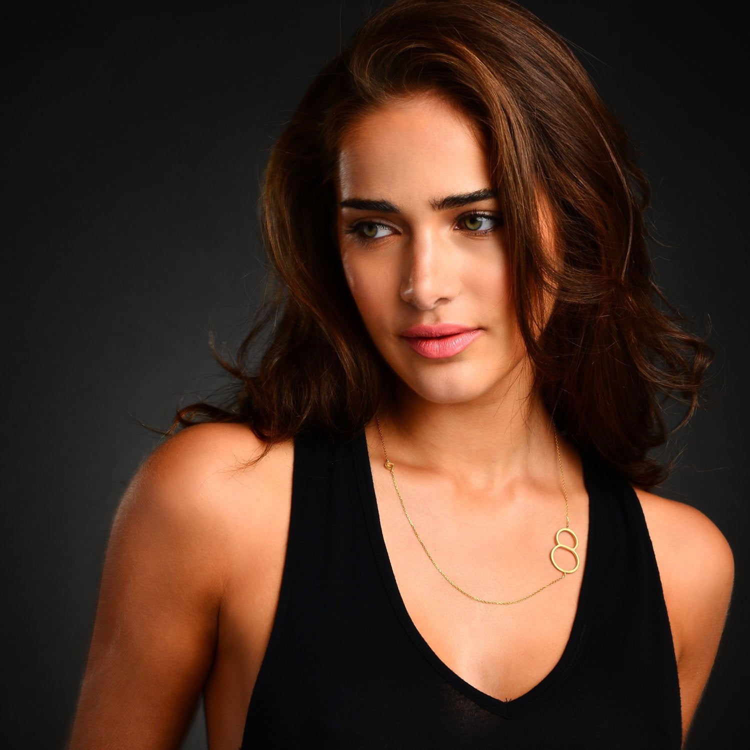 8 necklace by Moshik Nadav Typography