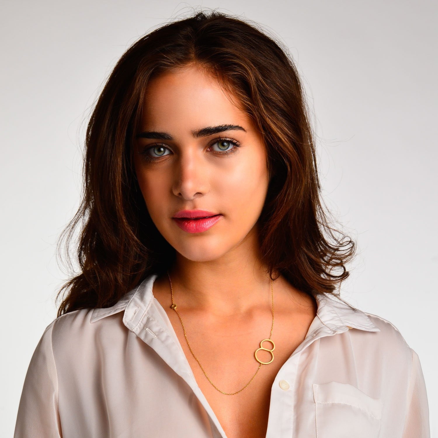 8 necklace by Moshik Nadav Typography