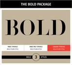 THE BOLD FONTS PACKAGE